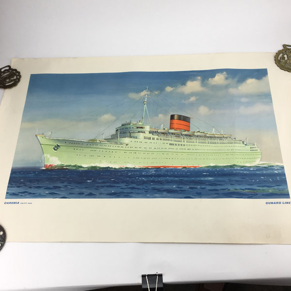 Vintage_RMS_Caronia_poster_Cunard_01 | NKTR