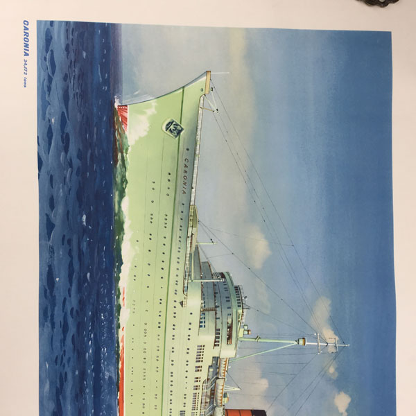 Vintage_RMS_Caronia_poster_Cunard_04 | NKTR