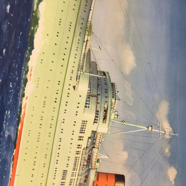 Vintage_RMS_Caronia_poster_Cunard_08 | NKTR