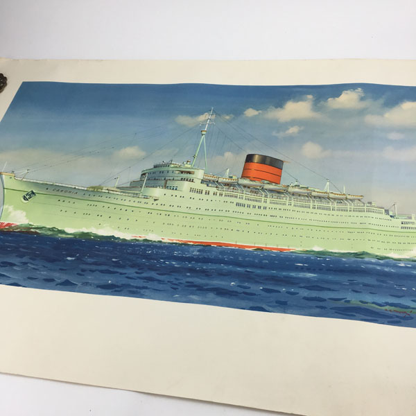 Vintage_RMS_Caronia_poster_Cunard_10 | NKTR