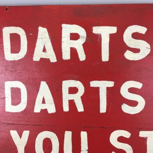 SOLD – fairground DARTS | NKTR